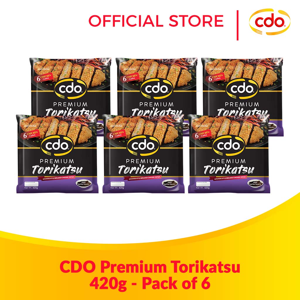 CDO Premium Torikatsu 420g - Pack of 6 | Lazada PH