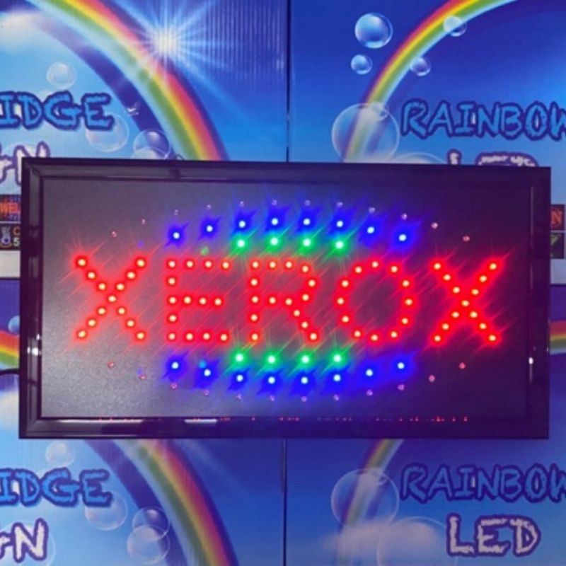 XEROX RAINBOW BRIDGE LED SIGNAGE (New-Small) #SIZE:W48cm #885 | Lazada PH