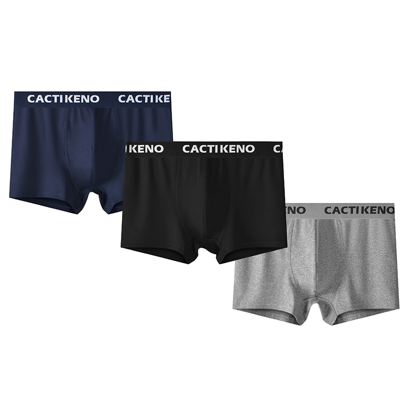 Cacti keno 4pcs men's classic boxer briefs High quality men's underwear ...
