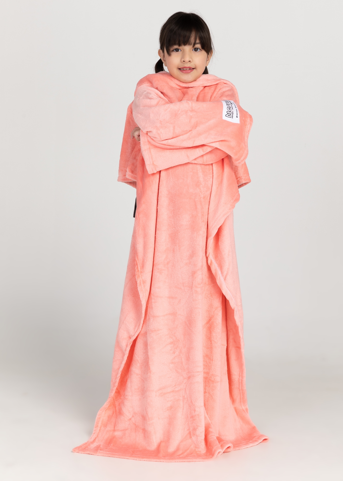 Bleeves® | Salmon (Bleeves Kids Size) | Bleeves Wearable Blanket Unisex ...