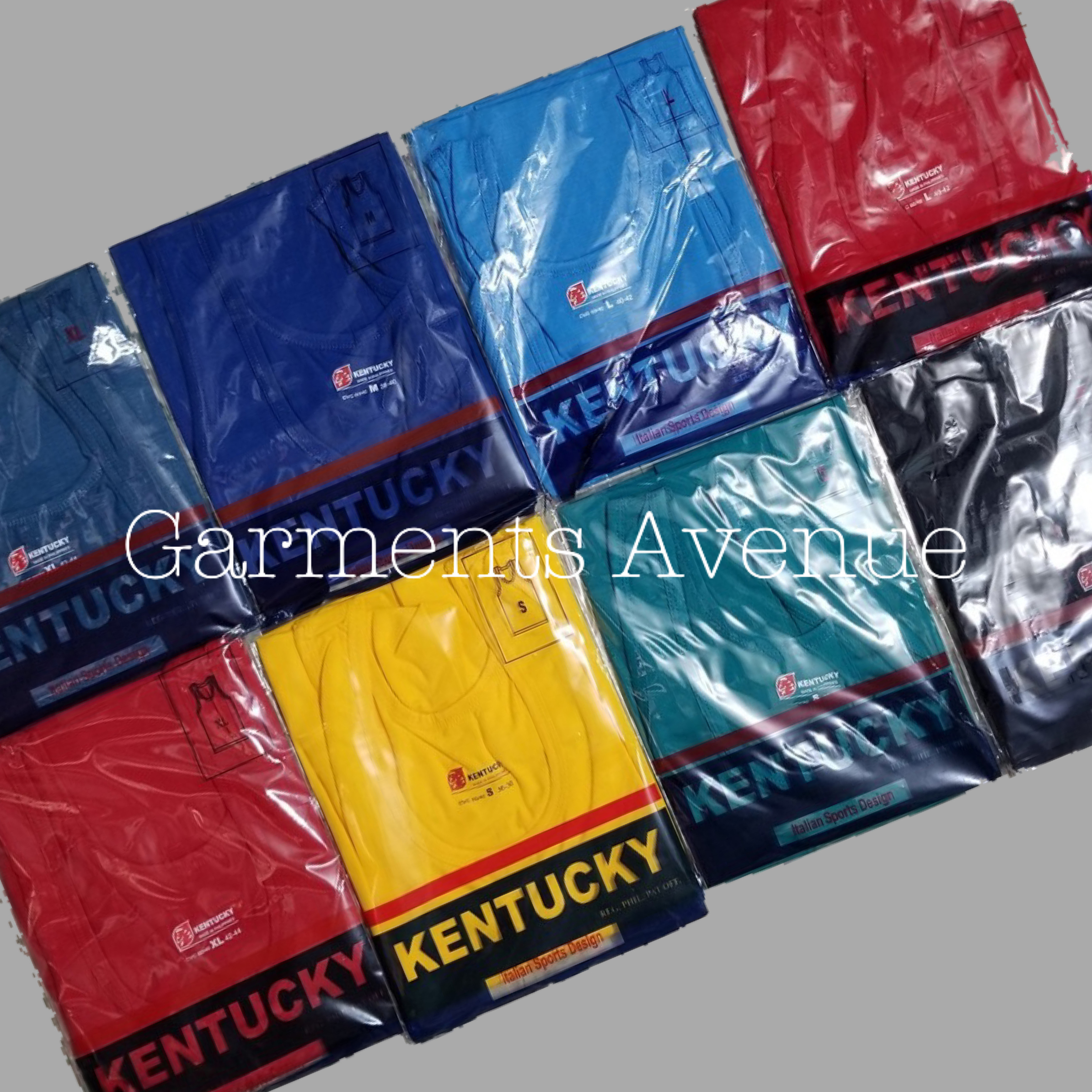 KENTUCKY COLORED Sando for Men - 6pcs | Lazada PH