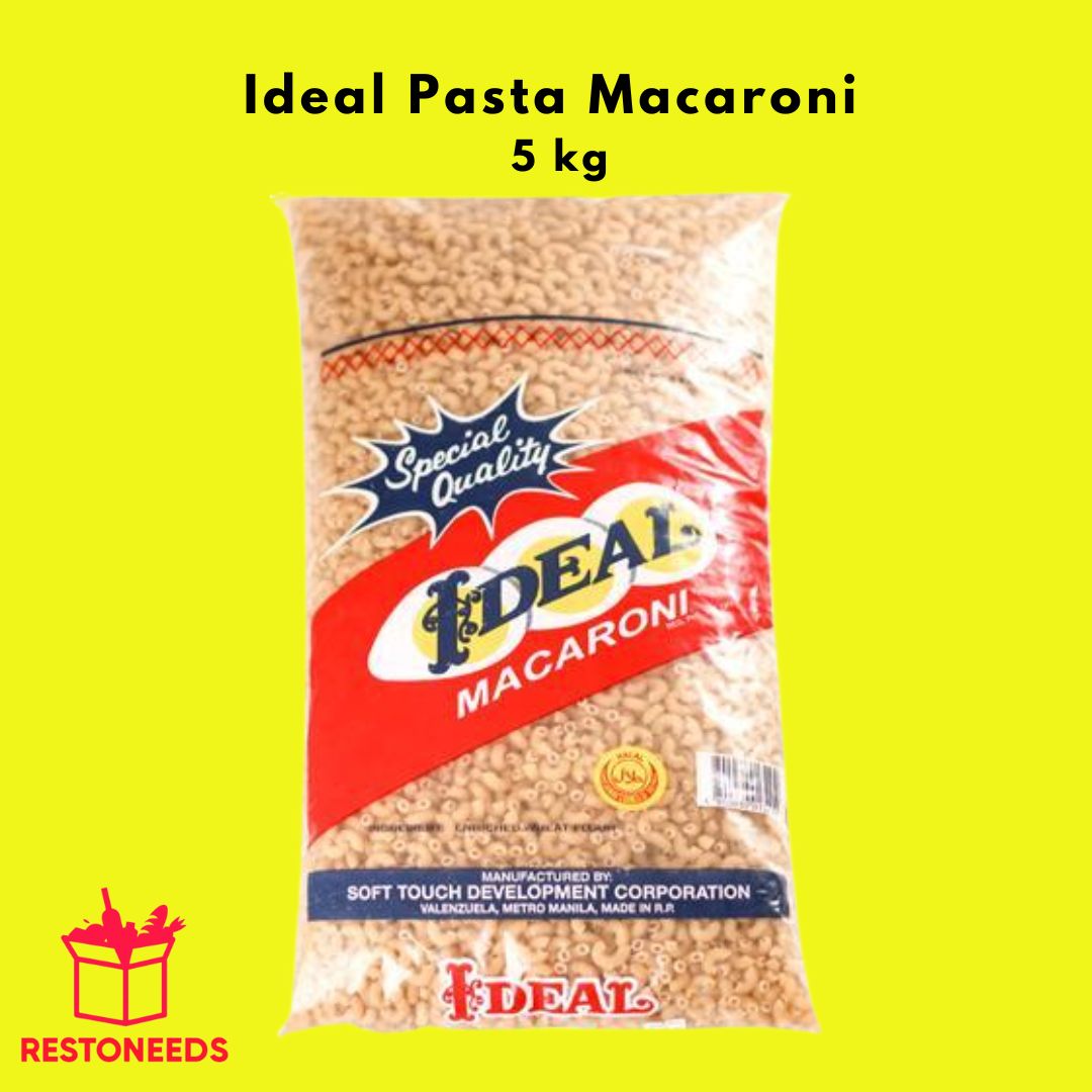 Ideal Pasta Macaroni 5 kg | Lazada PH