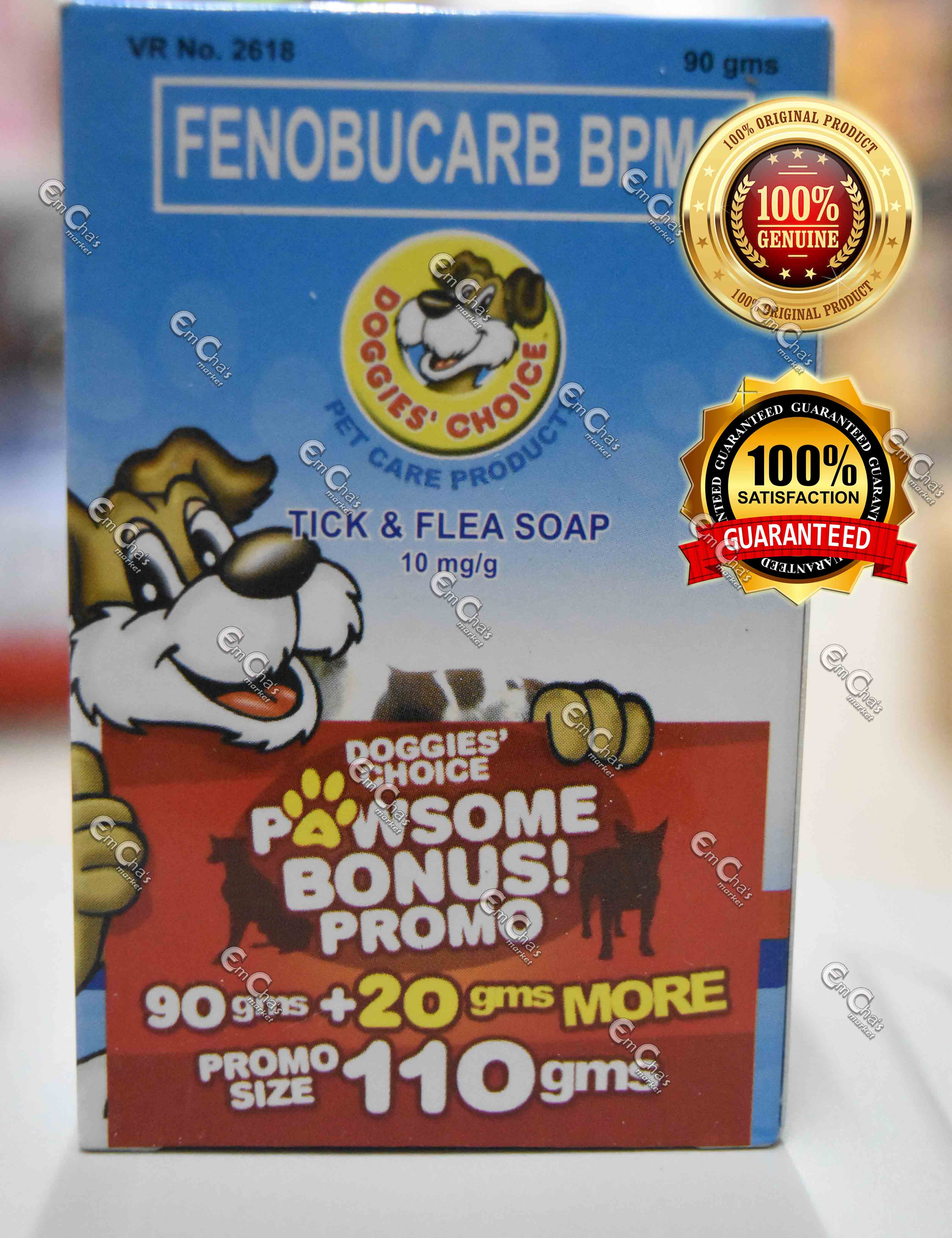 Doggie's Choice (BLUE SOAP PACK) Anti Tick and Flea Soap / Anti ...