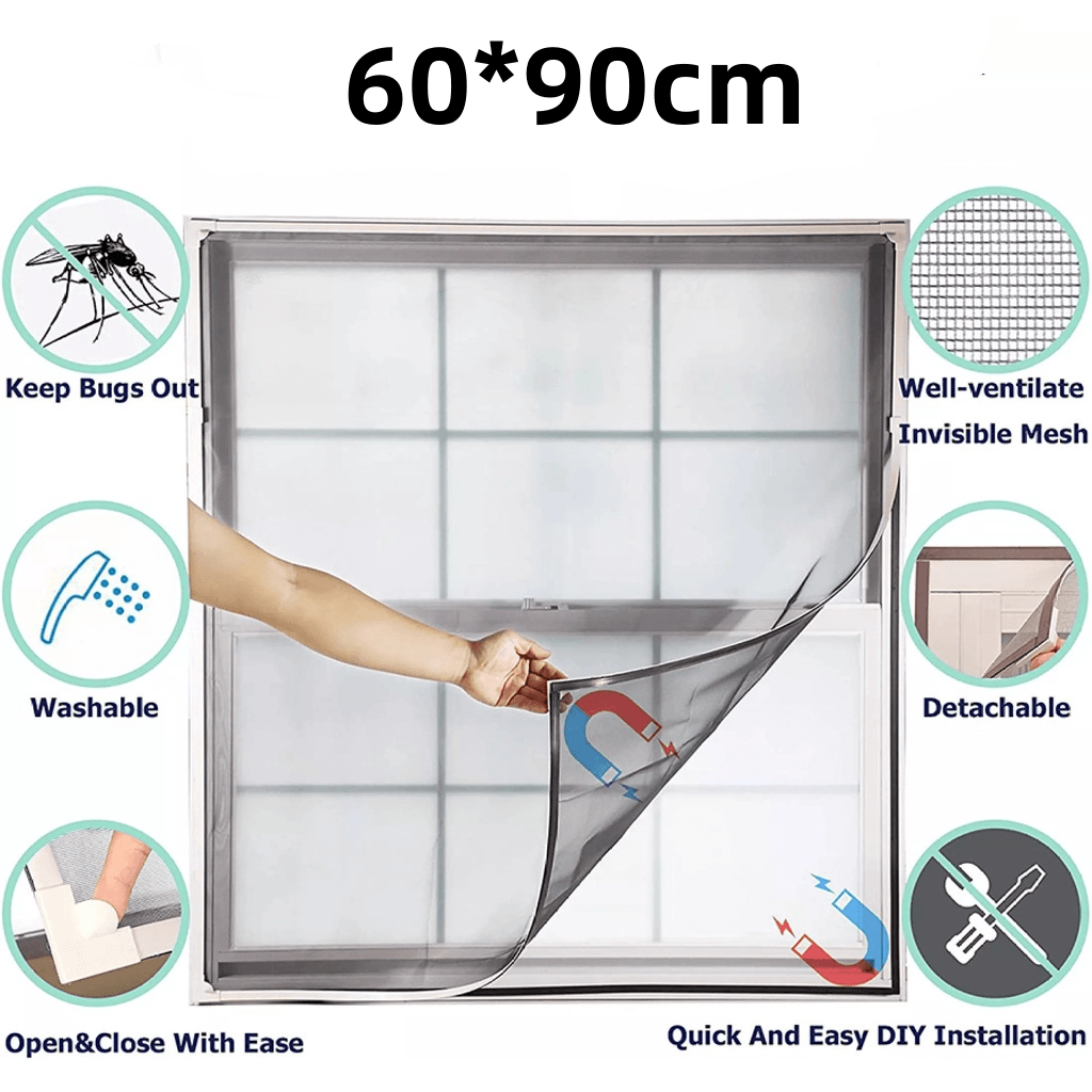 DIY Magnetic Mosquito Net Mosquito Net Anti Dengue Fever Washable ...