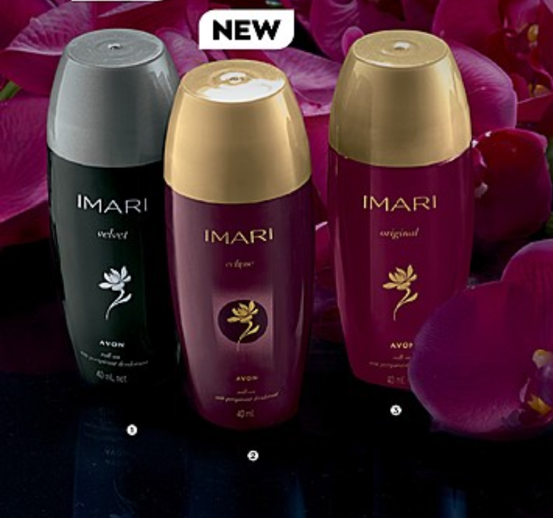 Avon Deodorant ~ IMARI Anti Perspirant Roll-On Deodorant. Imari velvet ...