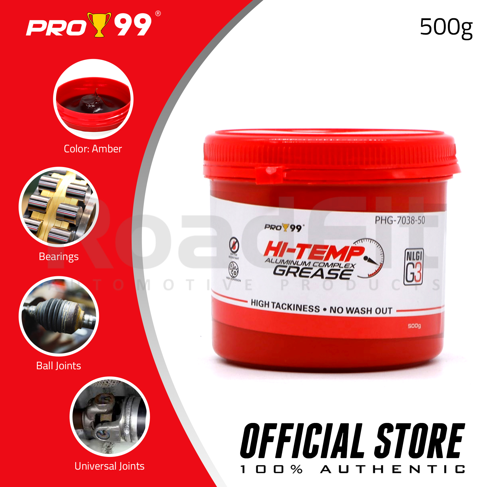 PRO-99 High Temperature Grease 500g Pro99 PHG-7038-50 Car and Motorcycle MC | Lazada PH
