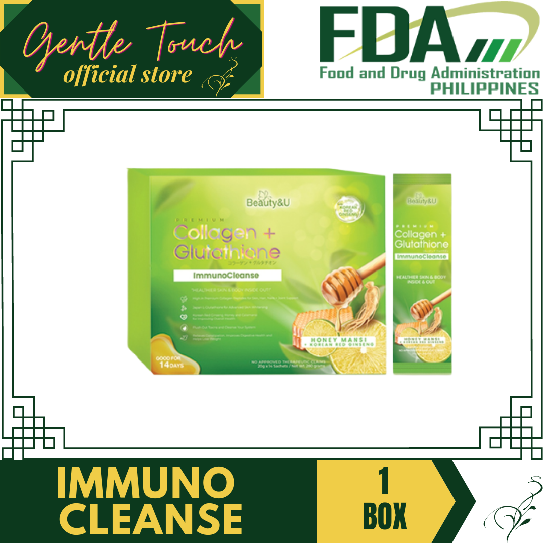 Beauty&U Immuno Cleanse Honey Mansi Flavor With Freebies Authentic ...