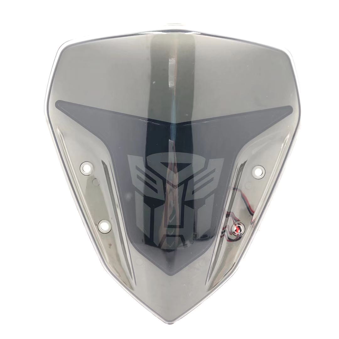 AEROX 155 WINDSHIELD VISOR TRANSFORMER W/LED LOGO LIGHT [STAR LIGHT ...