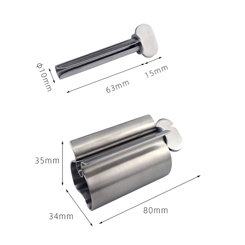 Metal Toothpaste Dispenser Squeezer Toothpaste Tube Roller Household ...