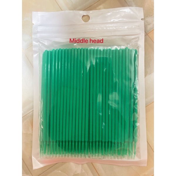 100 Dental Disposable Applicator Micro Brush Tips Blue | Lazada PH