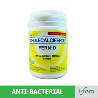 AUTHENTIC FERN D 120 Softgel FOOD SUPPLEMENT 1000 I.U. Vitamin D Cholecalciferol | Lazada PH