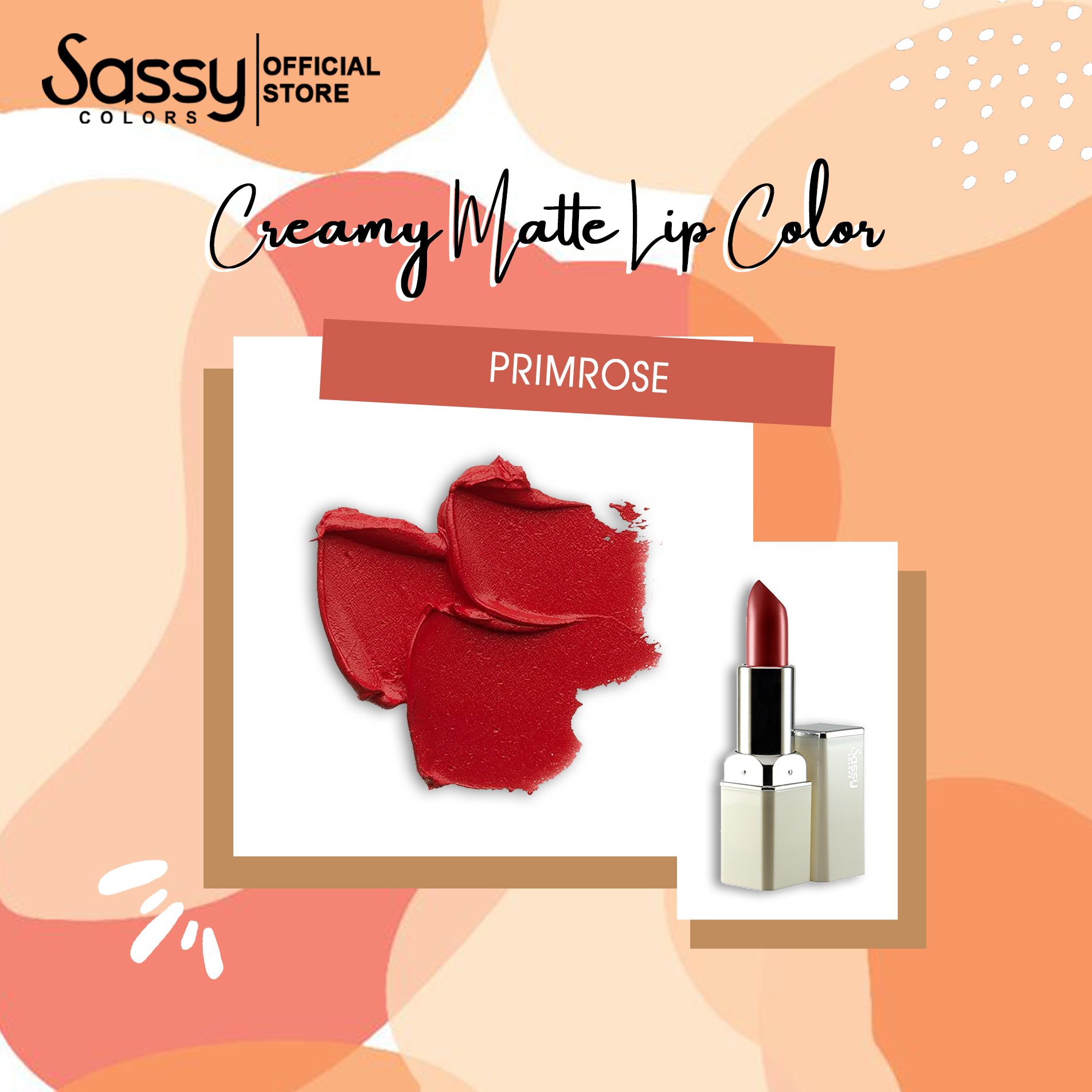 Sassy Colors Creamy Matte Lipstick | Lazada PH