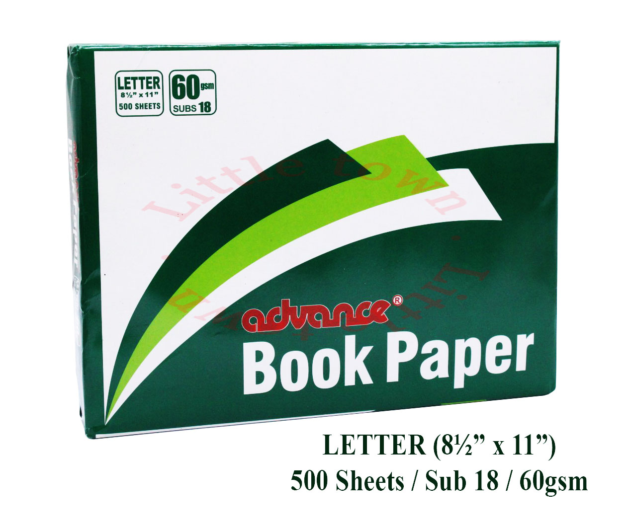 5 ream Advance book paper 500 Sheets / Sub 18 / 60gsm | Lazada PH