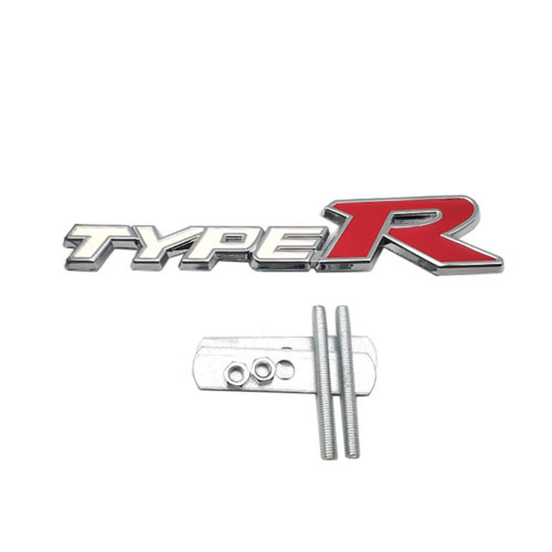 Upgrade 3D TYPER TYPE R Racing Emblem Badge Logo Decal Sticker Stickers ...