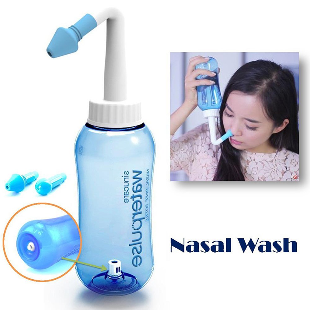300ML Adults Children Nasal Wash Cleaner Nose Protector Cleans Moistens ...