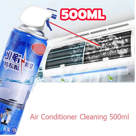 500ml Aircon Cleaner Sprayer Disinfectant Air Conditioner Foam Cleaner ...
