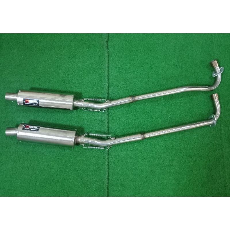 OK DBS PIPE CHROME w/ removable silencer XRM110/XRM125 | Lazada PH