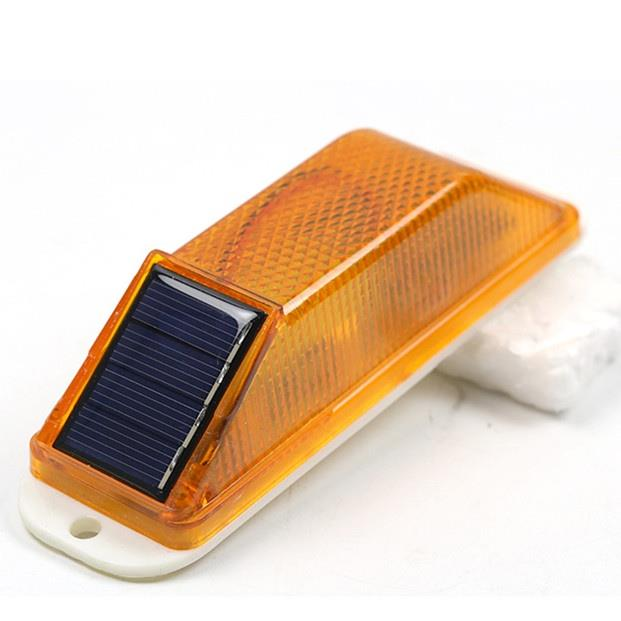 Solar Strobe Warning Light blinker Outline Safety Traffic Night Warning ...