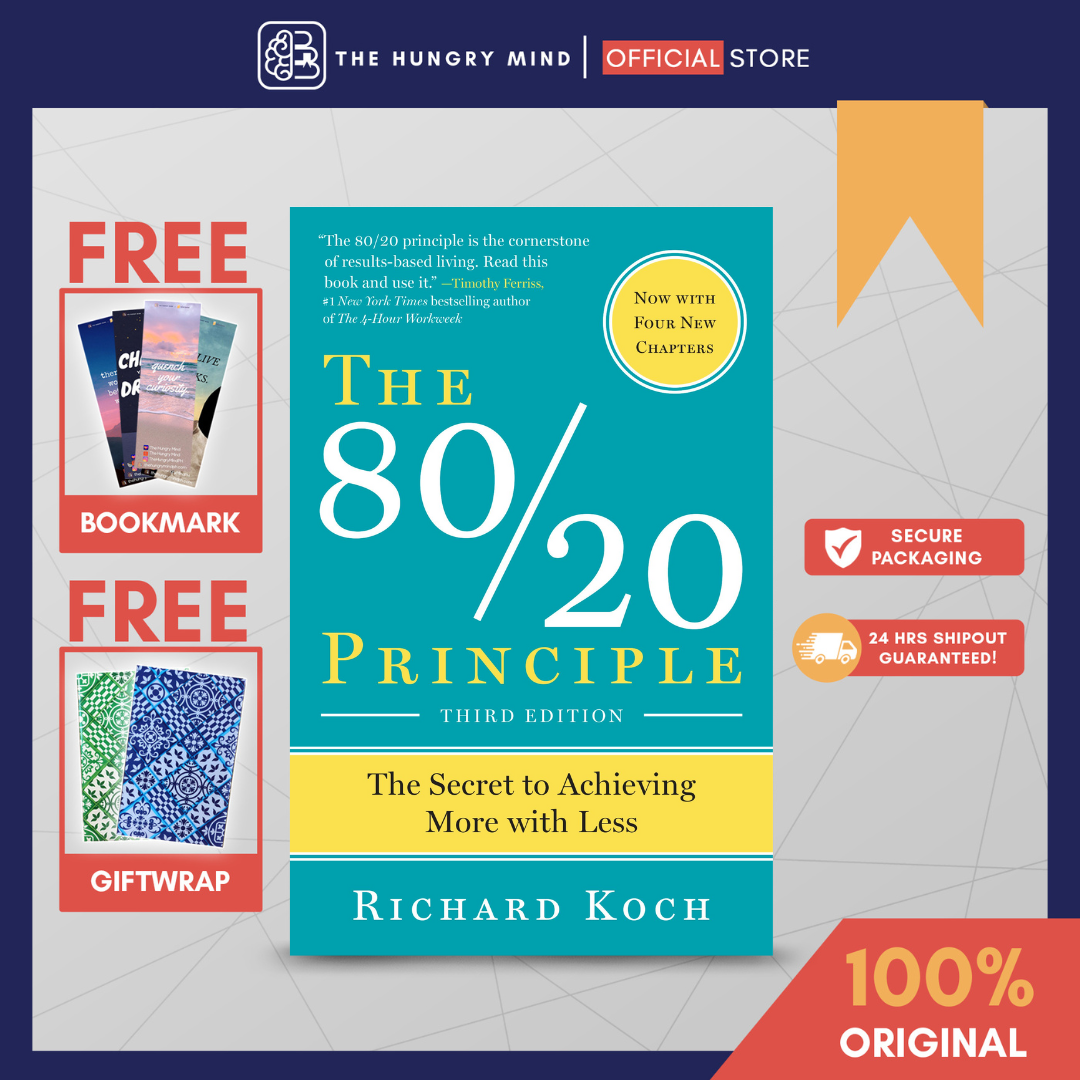 80/20 Principle (ORIGINAL) 20th Anniversary Edition by Richard Koch (PB ...