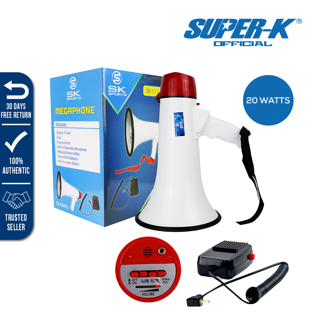 Super-K SK-11 Handheld Megaphone x 1 pc | Lazada PH
