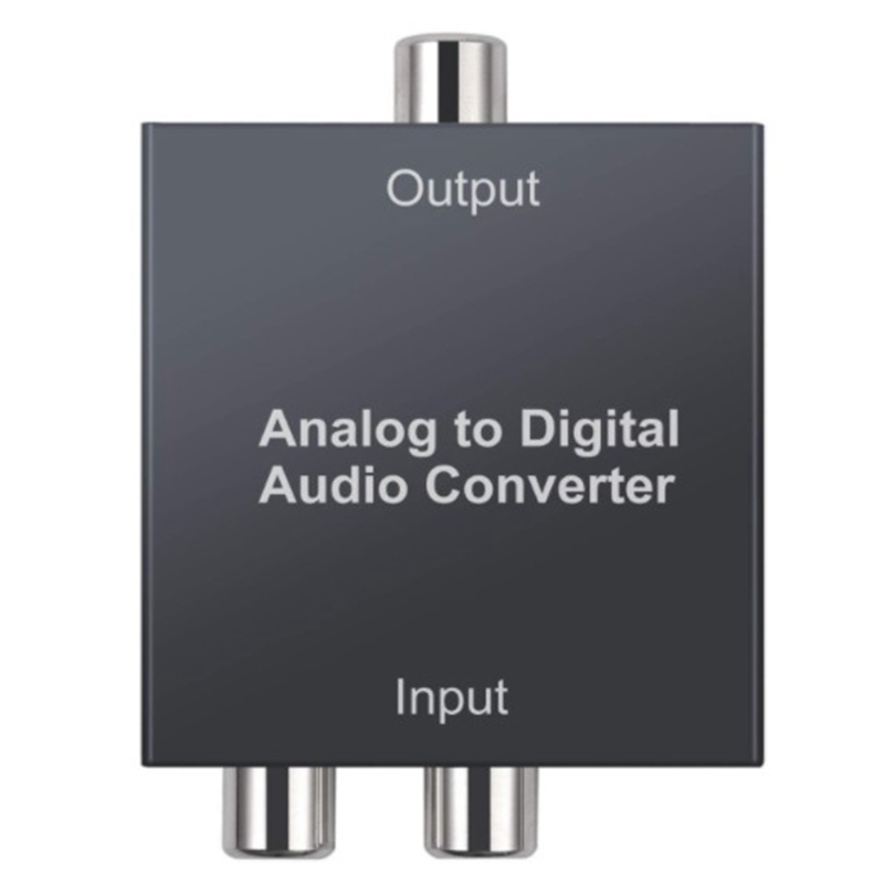 Analog to Digital Audio Converter R/L RCA 3.5mm AUX to Digital Coaxial ...