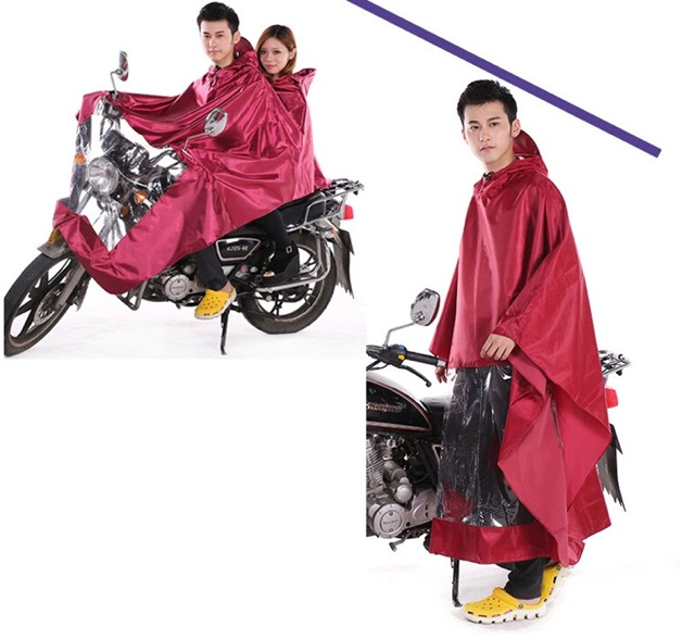 Motorcycle Raincoat Motor Rain Double Person 2 person Motor Raincoat ...
