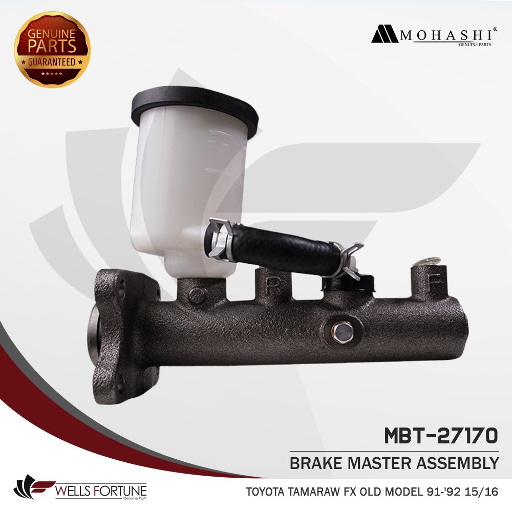 TOYOTA TAMARAW FX OLD MODEL 1991 - 1992 15/16" BRAKE MASTER ASSEMBLY ...