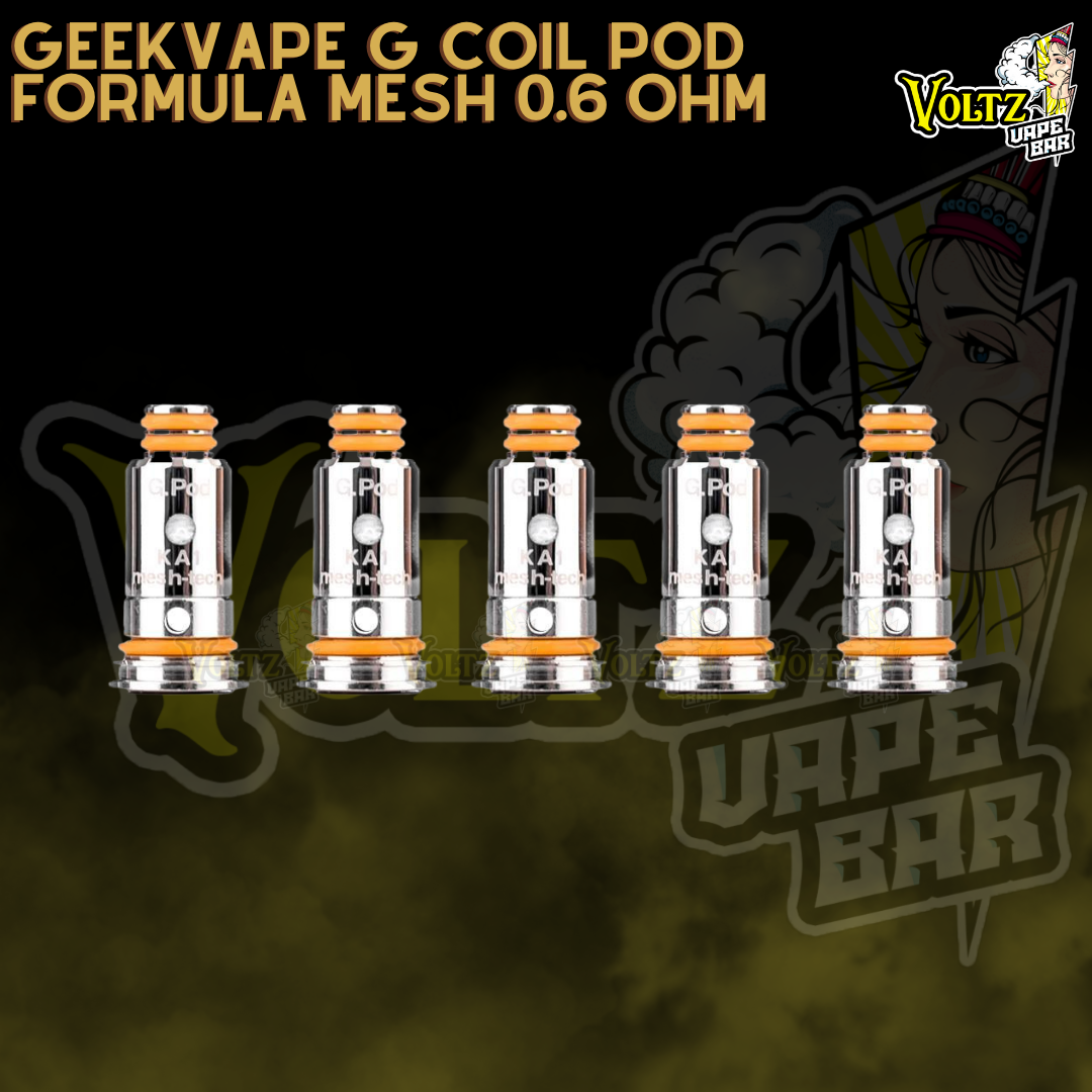 GeekVape G Coil Pod Formula mesh 0.6 ohm OCC (Voltz Vape Bar) | Lazada PH