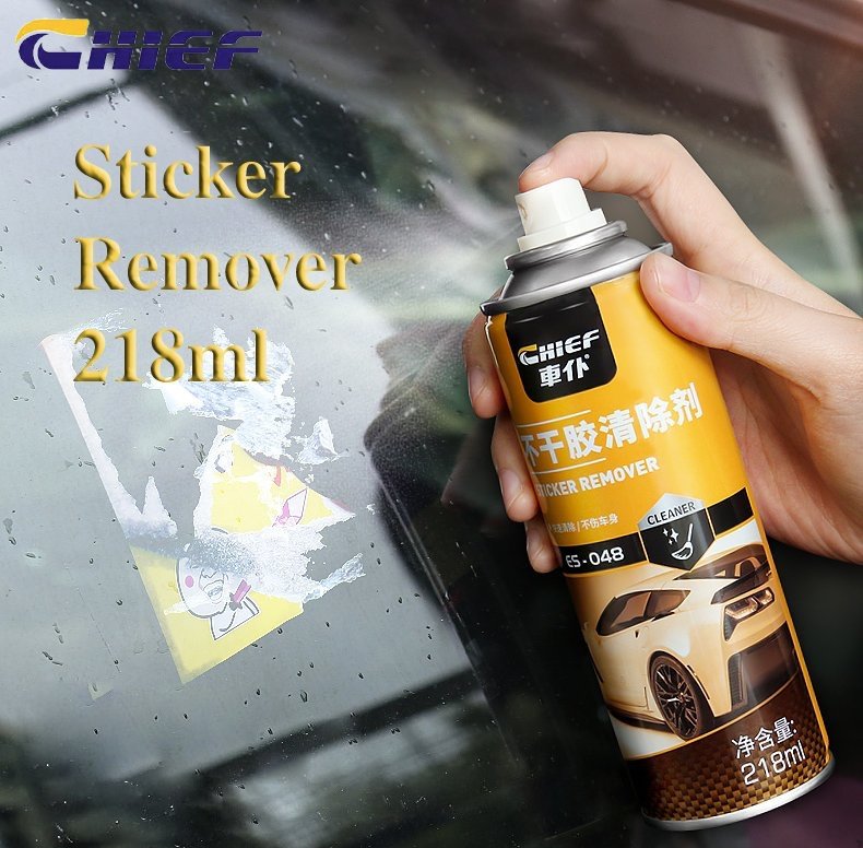 Chief Sticker Remover Spray Quickly Remove Residue Sticker on Table ...