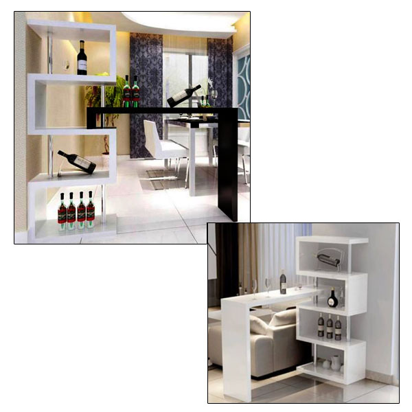 BARTABLE SET001 - New Livingroom Partition Divider Rotating Swivel Bar ...