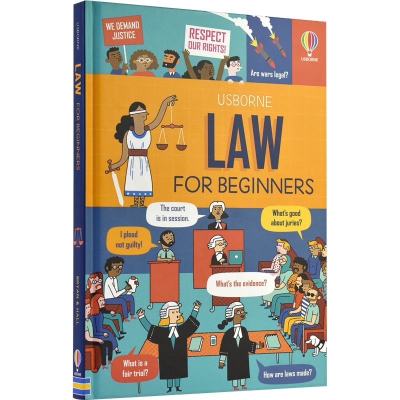 Usborne law for beginners encyclopedia reading materials for children's ...