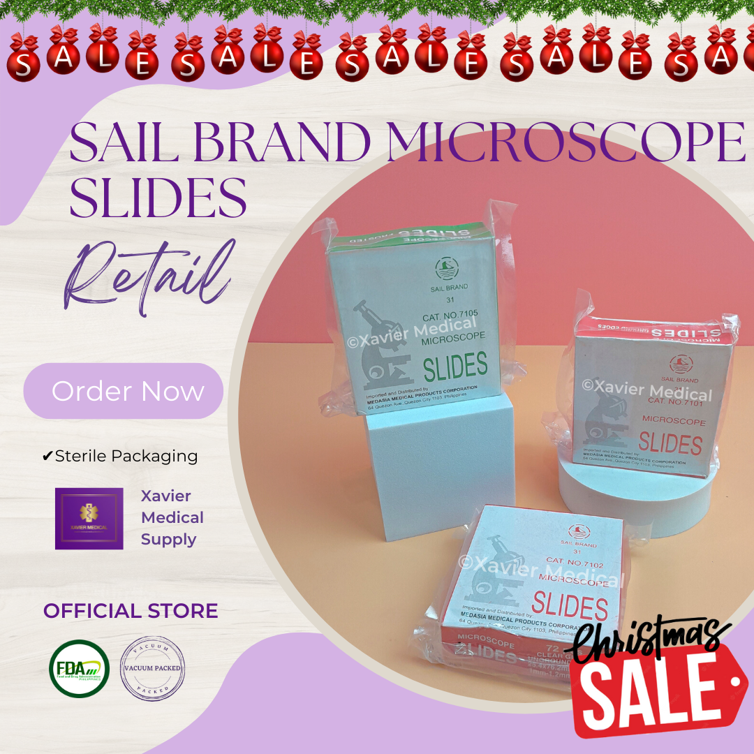 SAIL BRAND Microscope Slides Retail (Sold Per Box) | Lazada PH