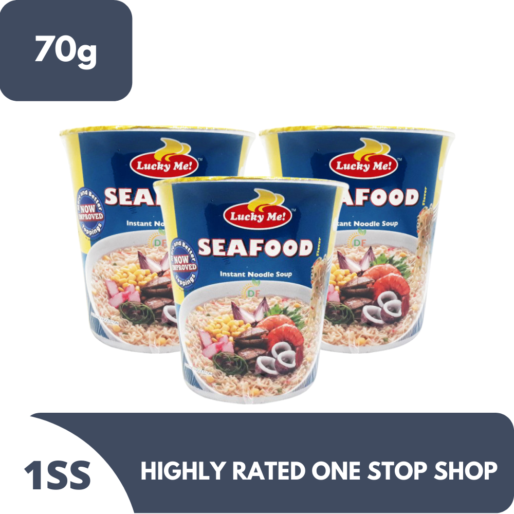 Lucky Me Seafood 70g x 3pcs | Lazada PH