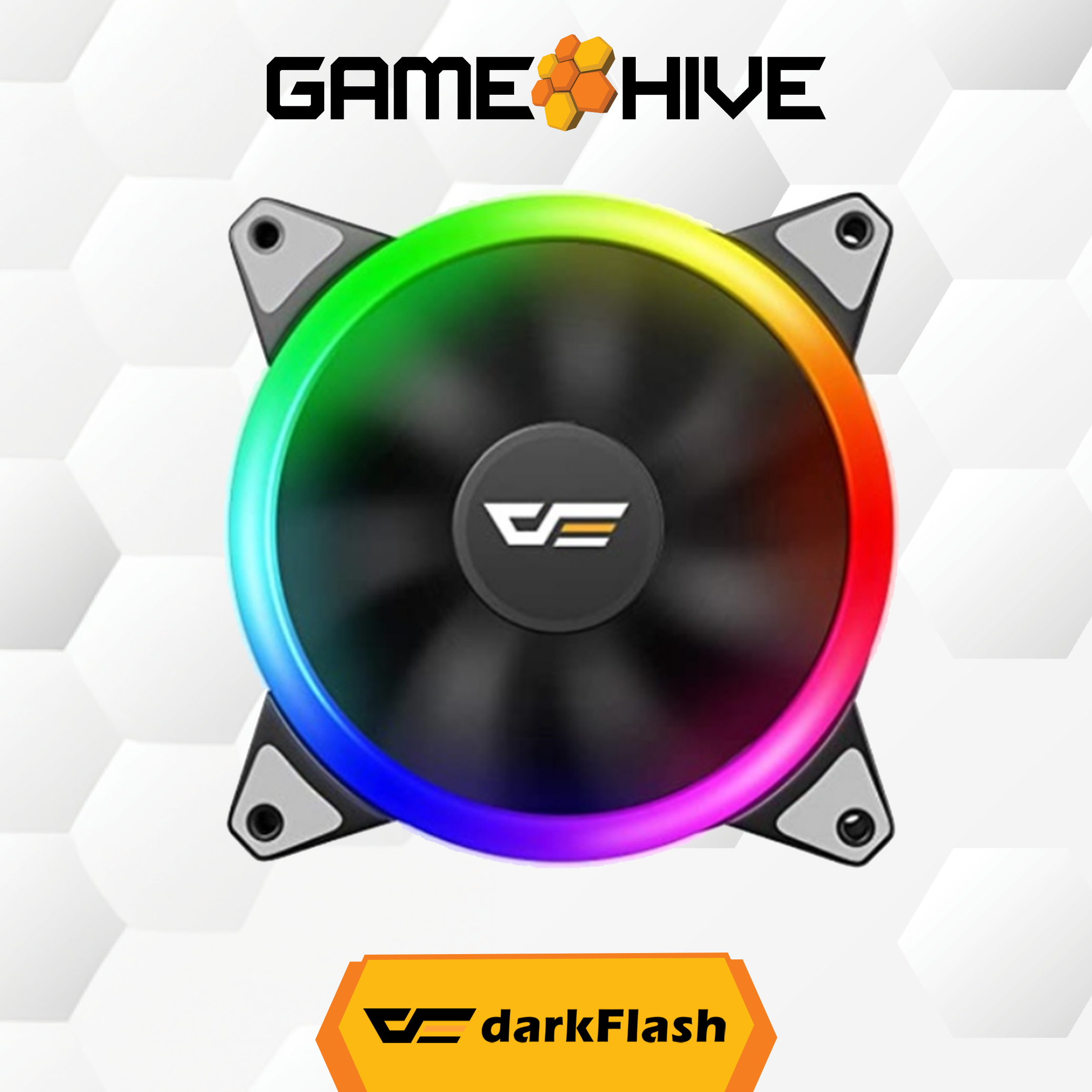 Darkflash DR11 120MM RGB CPU Cooler | Cooling fan | Daskflash Case fan ...