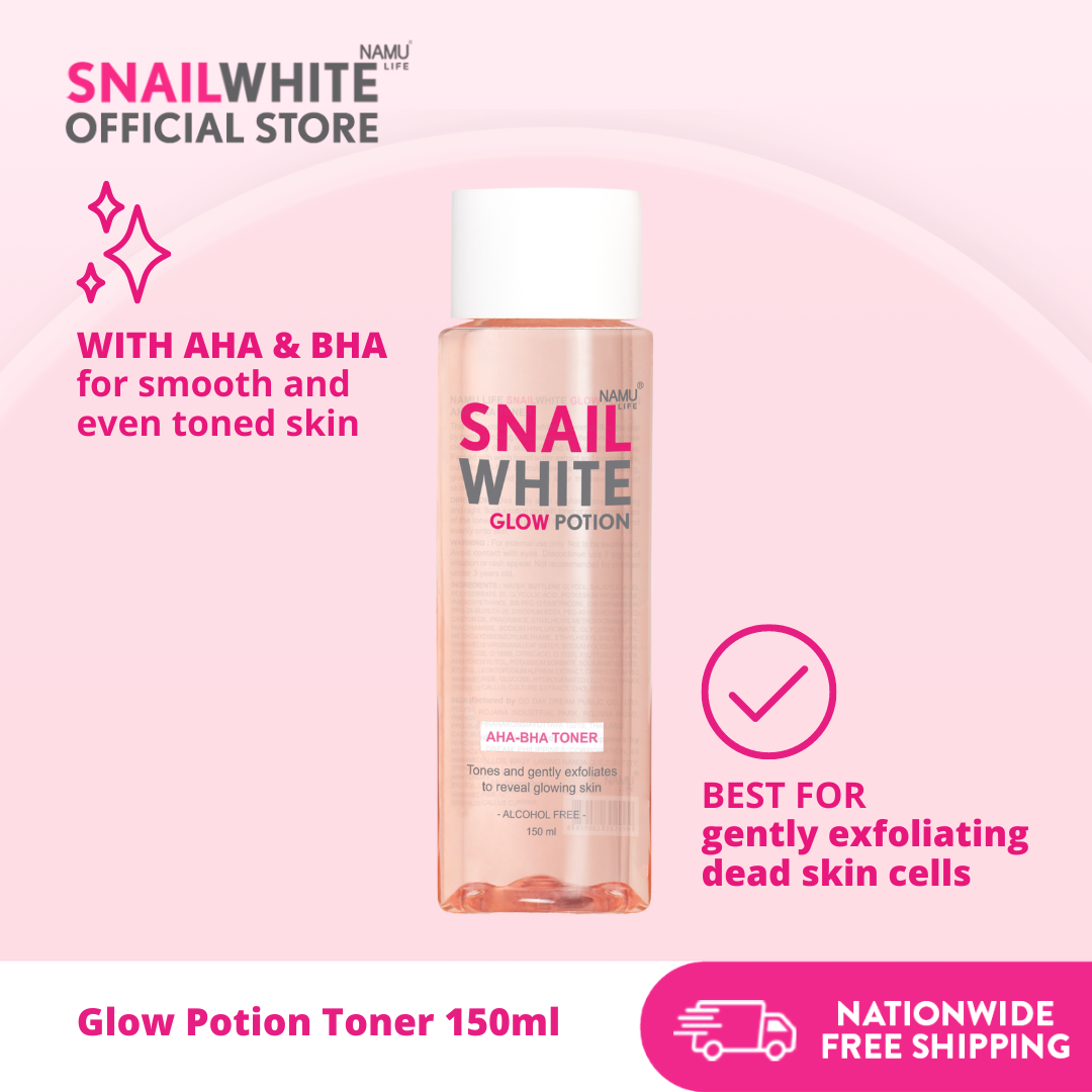 SNAILWHITE Glow Potion AHA·BHA Toner 150ml [Exfoliating toner ...