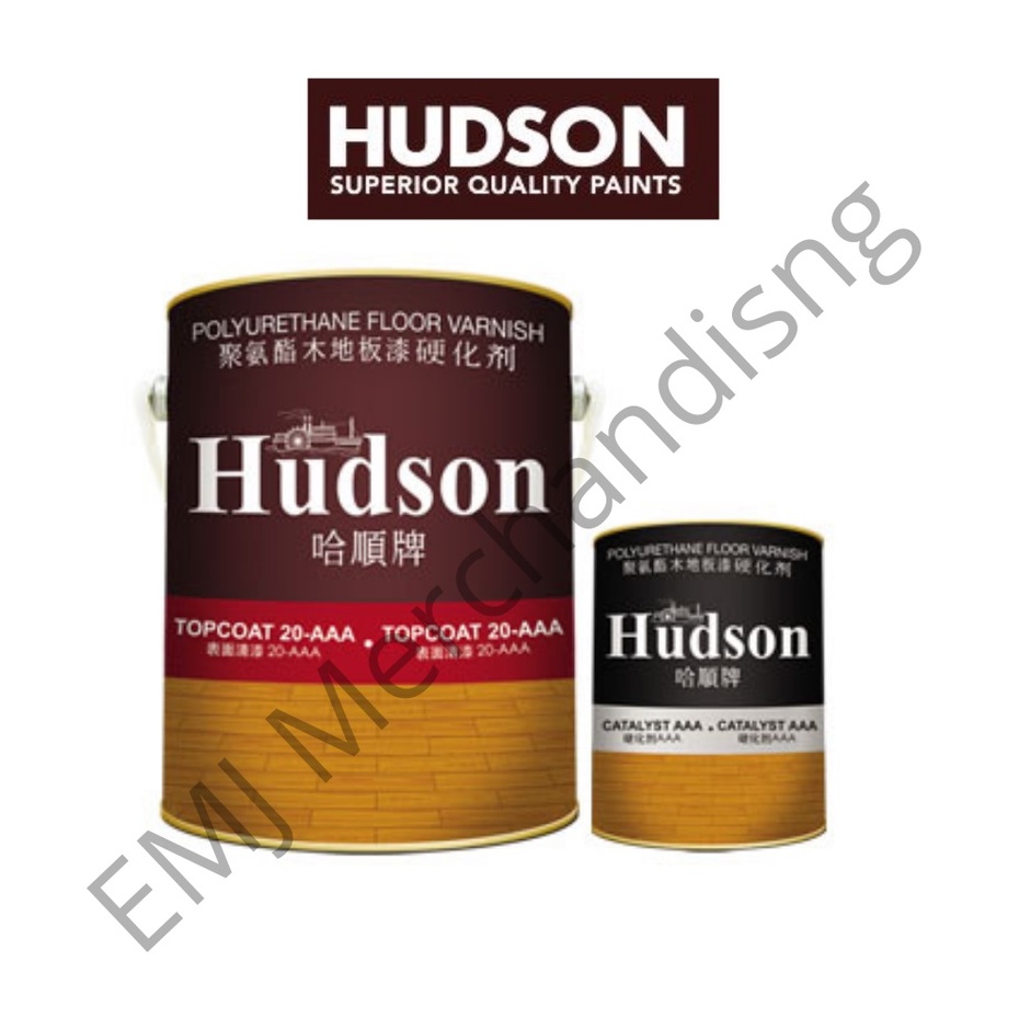 Hudson Polyurethane Floor Varnish Top Coat / PU Topcoat in Liter ...