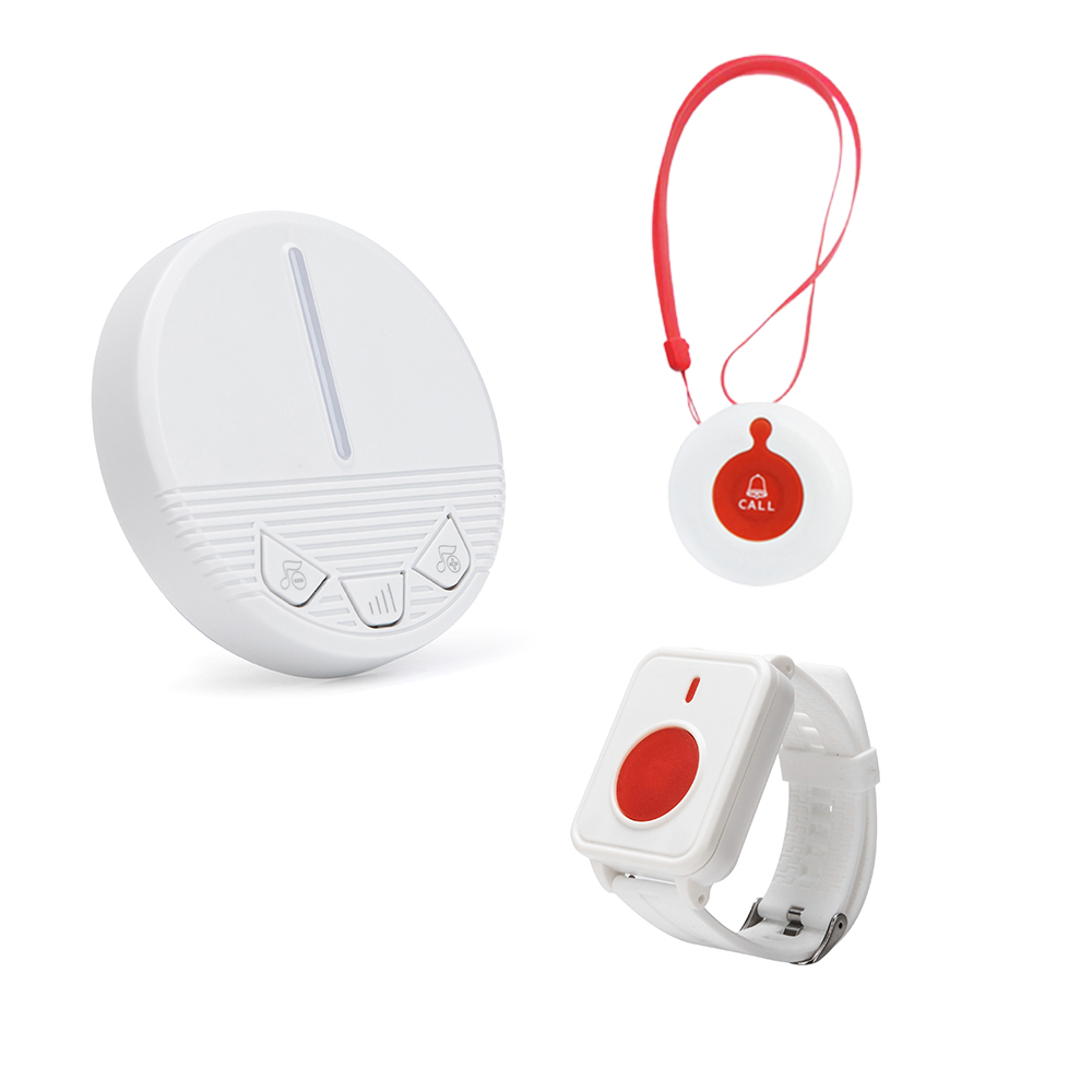 Caregiver Pager Alarm Emergency Alerts for Elderly Patient Seniors ...