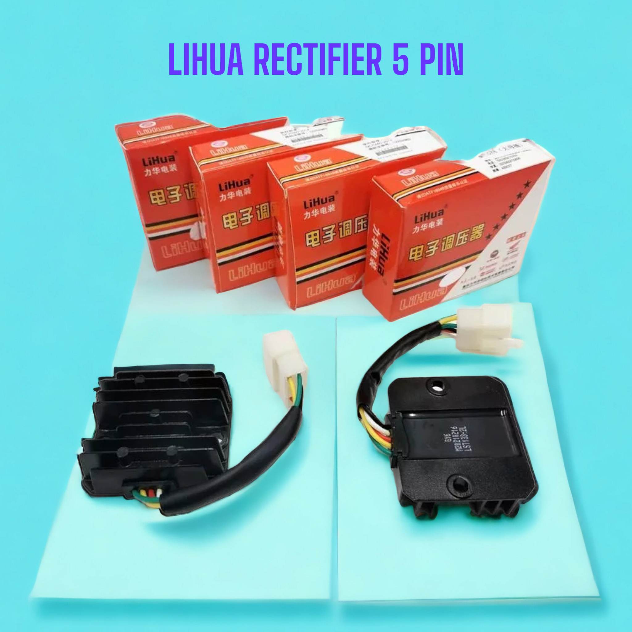 original LIHUA fullwave rectifier regulator 5pin gy6 | Lazada PH