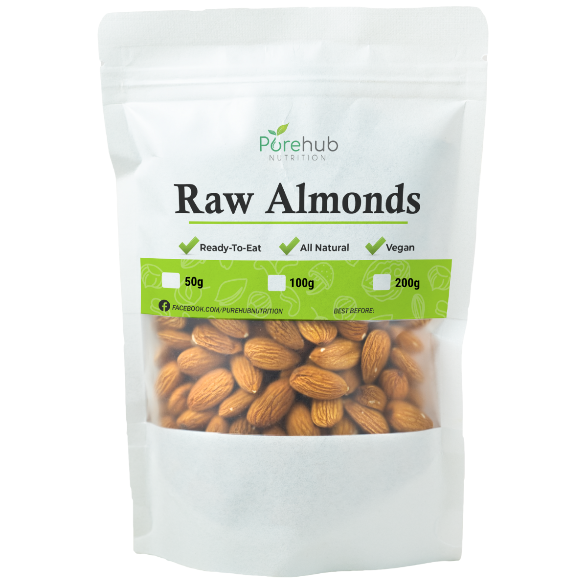 Purehub Premium Raw Whole Almonds | Lazada PH