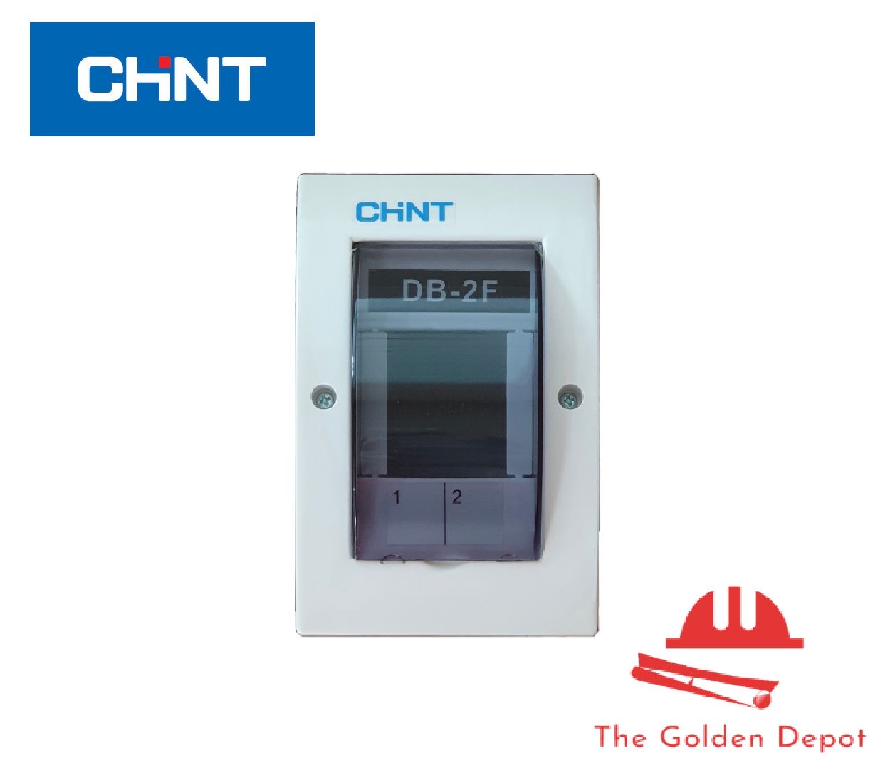 Chint Distribution Box with Busbar (Flush Type) 2 Module | Lazada PH