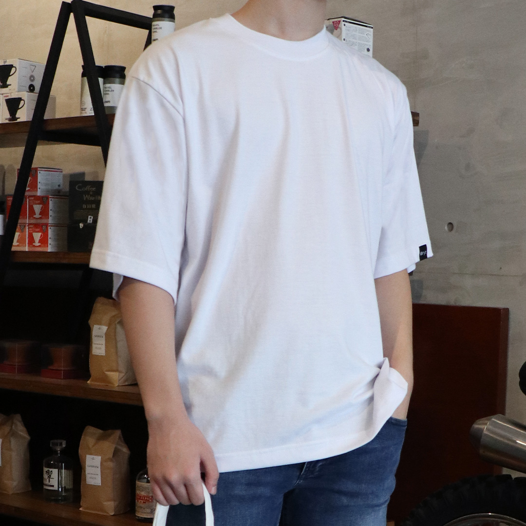 Men's Oversized T-Shirt (White) by Bryt | Lazada PH