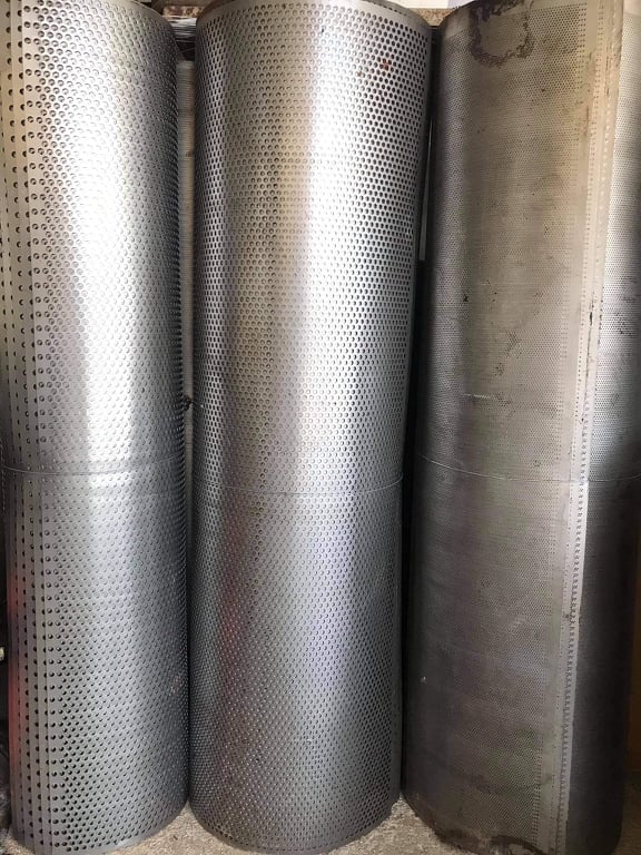 Perforated Metal Sheet - Perforated Sheet - Black Iron Perforated Sheet ...