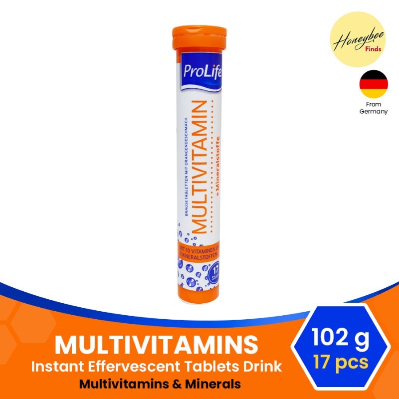 ProLife Multivitamins and Minerals Instant Effervescent Tablets Drink ...