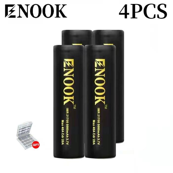 Enook 21700 5000mAh 40A Rechargeable 3.7V Battery（2pc） | Lazada PH
