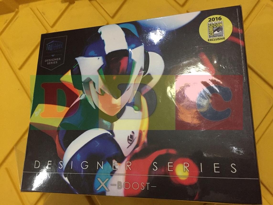 TRUFORCE Mega Man X Designer Series Mega Man (X-Boost) SDCC 2016 ...
