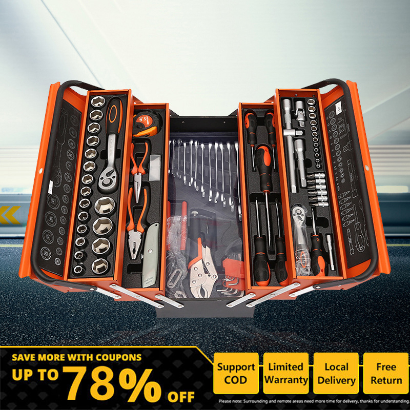 NKT 85PCS tools set with metal box | Lazada PH