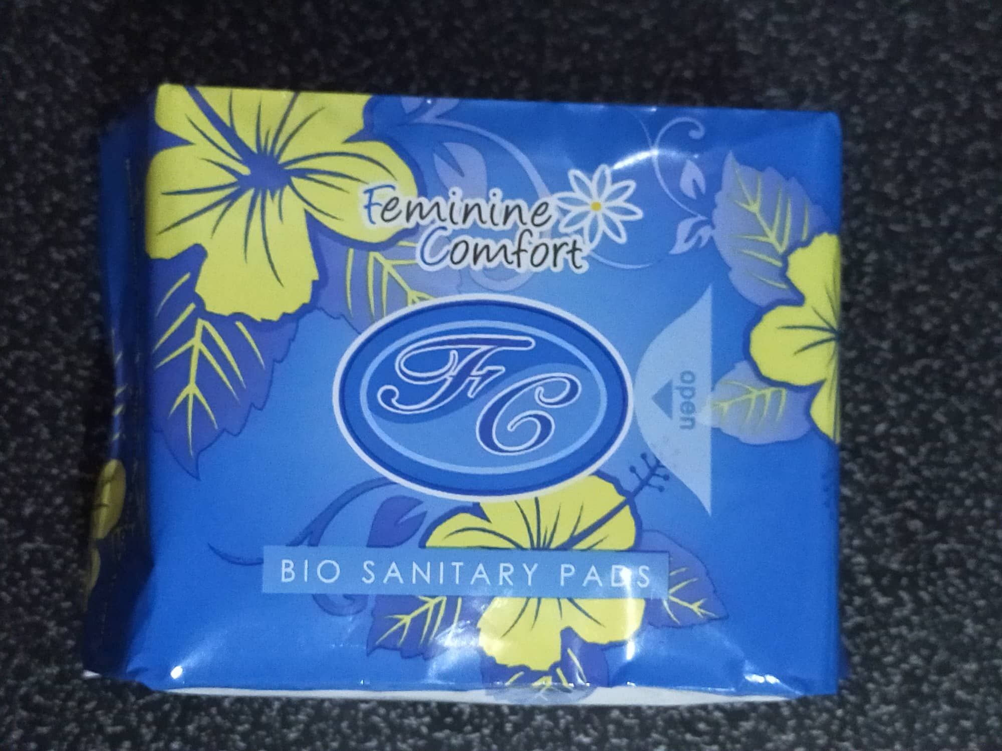 100% AUTHENTIC FEMININE COMFORT BIO SANITARY PADS FOR DAY USE (BLUE ...