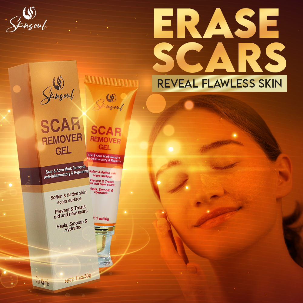 Skinsoul Scars Remover Gel, Effective acne remover, scar removal, erase ...