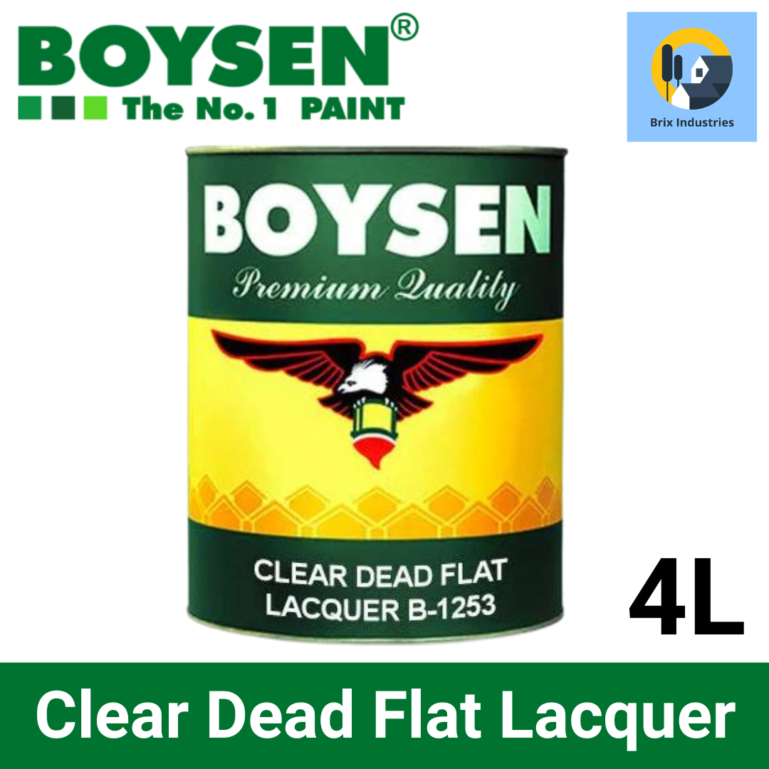Boysen Clear Dead Flat Lacquer Liter or Gallon B-1253 Solvent Based ...