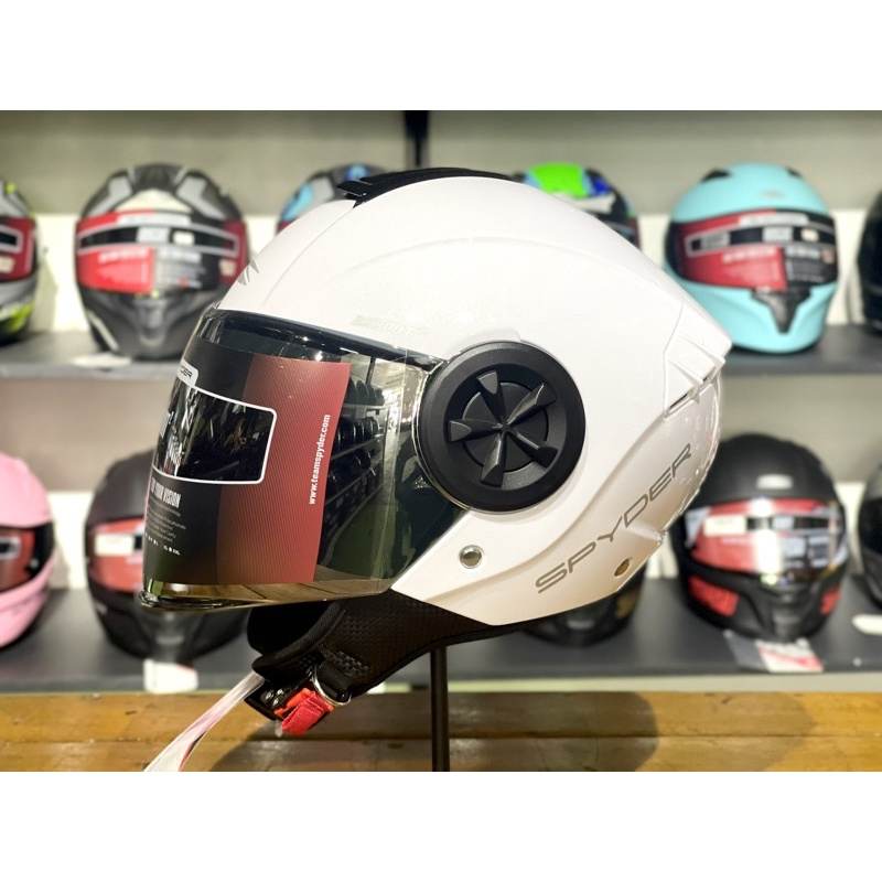 SPYDER REBOOT 2 PD Half-Face Helmet + Free Clear Visor | Lazada PH